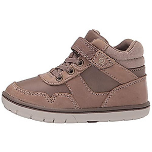 Stride Rite Boys SRT Ryker Sneaker, Greige, 4 Wide Infant