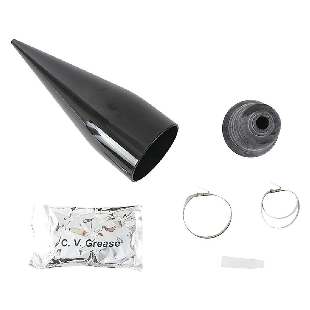 All Balls Racing 19-5035 Black CV Boot Kit and Tool