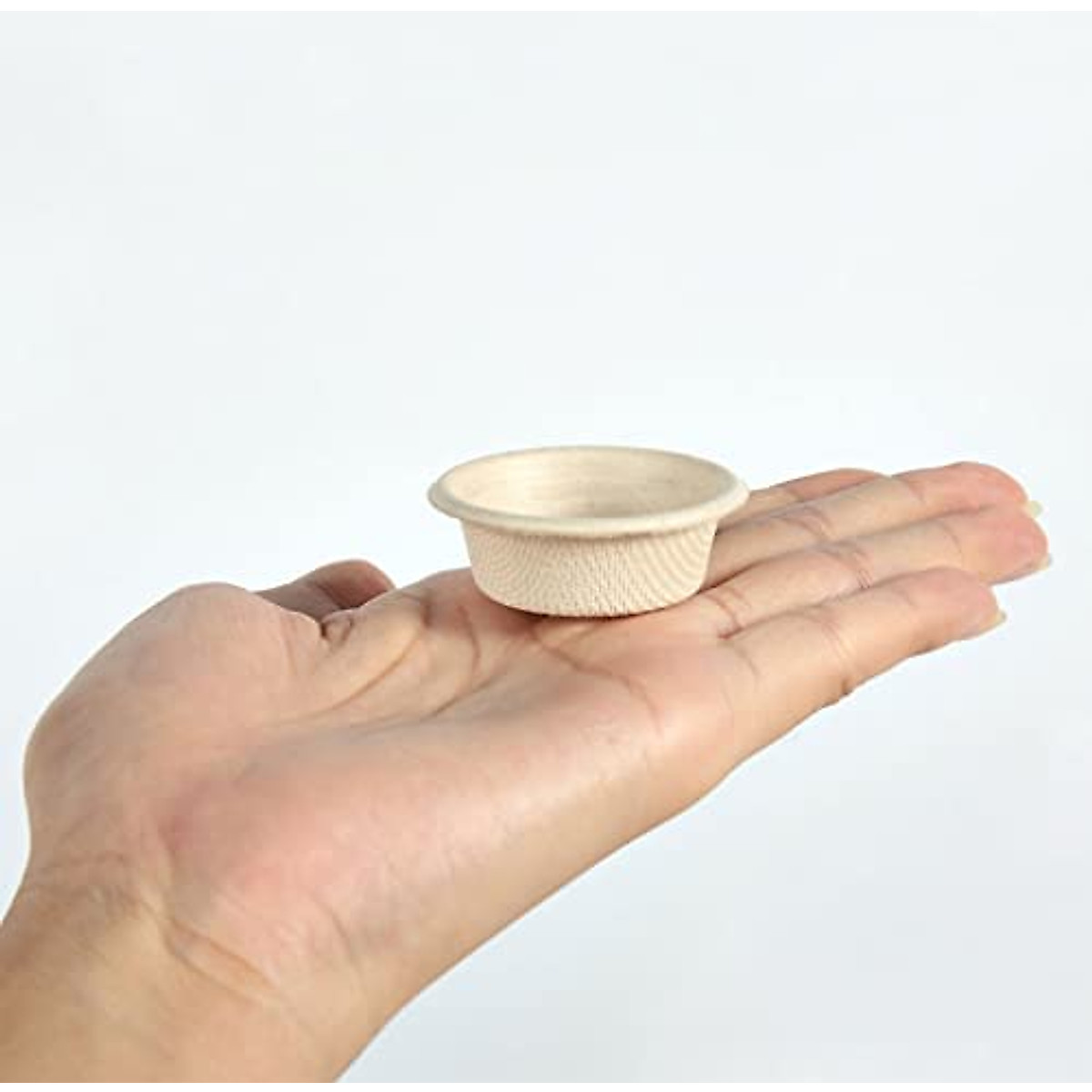 AURTPNUO 500Pack Gecko Food and Water Cups 0.5oz Small Paper Feeding Cups Reptile Feeder Bowls Ledge Accessories for Crested Gecko Lizards Spiders Reptiles (500Pack)