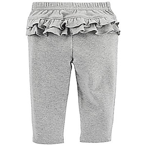 Simple Joys by Carter's Baby Girls' 6-Piece Bodysuits (Short and Long Sleeve) and Pants Set, Multicolor/Bunny/Dots/Text Print, 0-3 Months