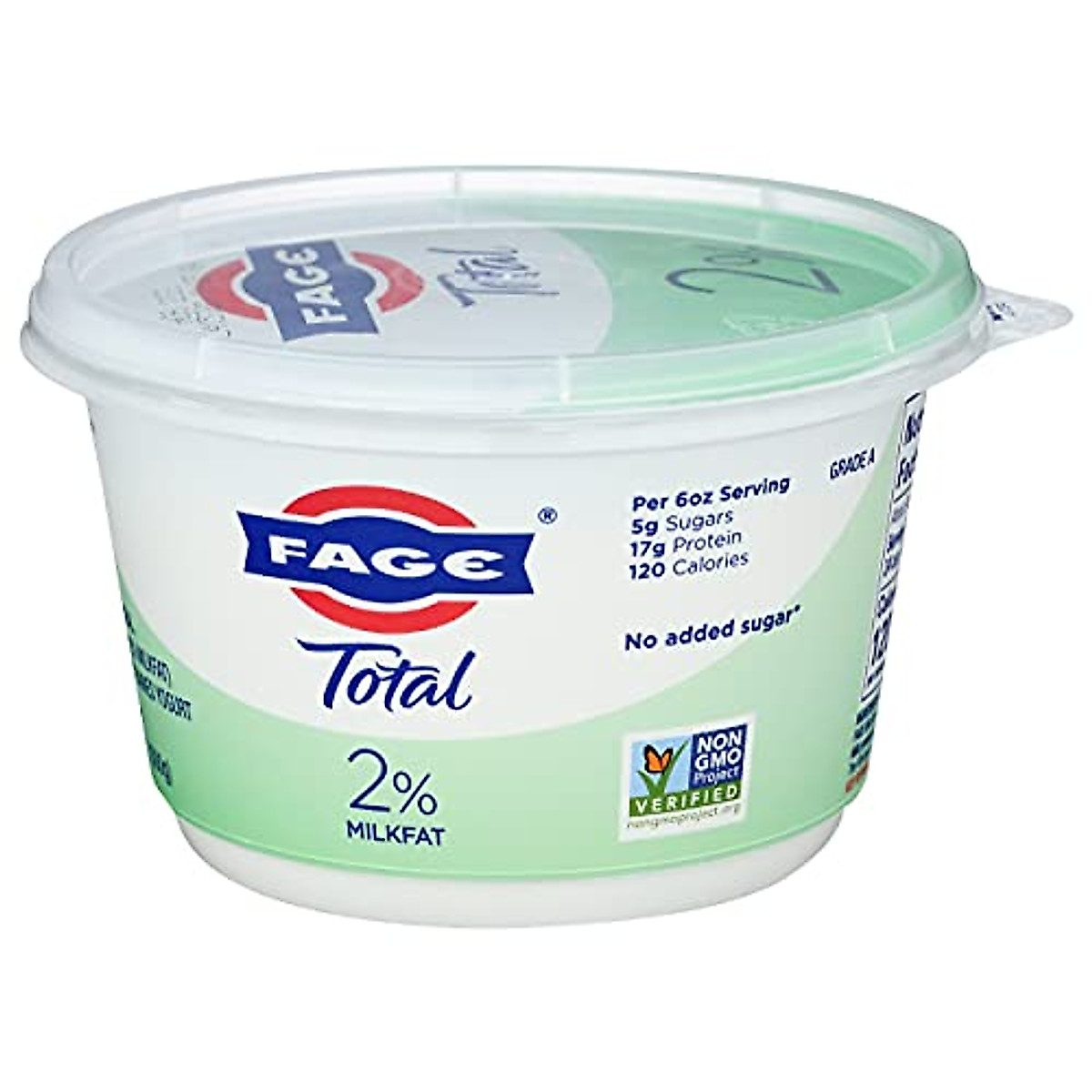 FAGE Total Greek Yogurt, 2% Reduced Fat, Plain, 16 oz