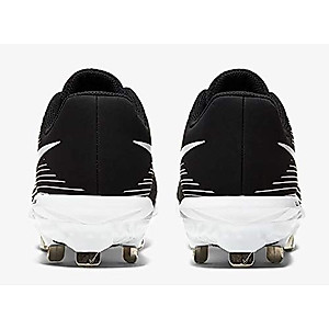 Nike Womens Lunar Hyperdiamond 3 Varsity Womens Ao7985-002 Size 8.5 Black/White