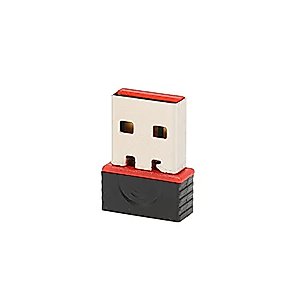 USB WiFi 6 Adapter, 2.4GHz 802.11 B g n ax Wireless Network Adapter, 286Mbs Mini WiFi Dongle for Windows10 11, Large Coverage Area