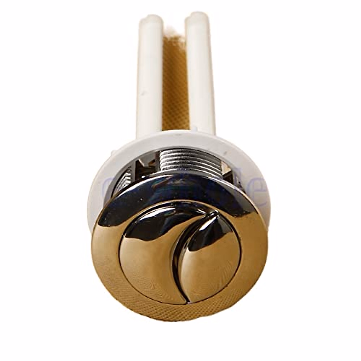 Toilet Tank lid Replacement 1X WC Toilet Cistern Replacement Plastic Water Tank Push Button Dual Flush DIY Repair Tool with 2 Rods for 38mm Hole