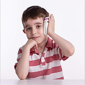 Nutty Toys Super Slow Rising Jumbo Squishy Tooth - Soft & Scented Stress Relief Present, Top Valentine's Day & Easter Gift Idea for Kids, Teens, Boys, Girls, Adults, Best Dental & Dentist Gifts 2025