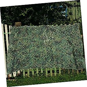 Yardwe 1pc Camouflage Camouflage Net Camo Mesh Hunting Blind Netting Shade Net Tarp Sunshade Mesh Nylon Camouflage Hunting Netting Camouflage Protective Nets Camouflage Netting Heavy Cs