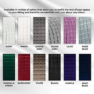 Tribeca Living Velvet Queen Quilt Set, Three-Piece Box Stitch Bedding Set Includes One Oversized Quilt & Two Sham Pillowcases, 260GSM Super Soft Velvet, Florence/Black