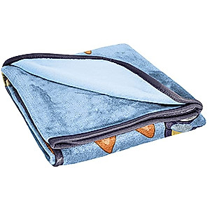 Jay Franco Bluey Again Throw Blanket - Measures 46 x 60 inches, Kids Bedding - Fade Resistant Super Soft Fleece (Official Bluey Product)