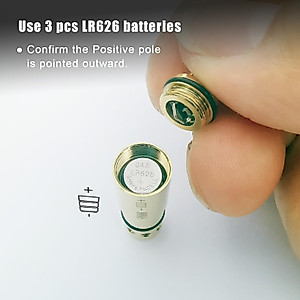 StrongTools 2nd Generation 9mm Dry Fire Laser Training Cartridge with Spare Snap Cap and Batteries