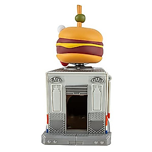 FORTNITE FNT1059 Durrr Burger Food Truck TRUCK-9-Inch Feature Vehicle with 2.5-Inch Articulated Beef Boss Figure