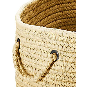 Colonial Mills Boca Raton Pale Banana Utility Basket 18in x 12in