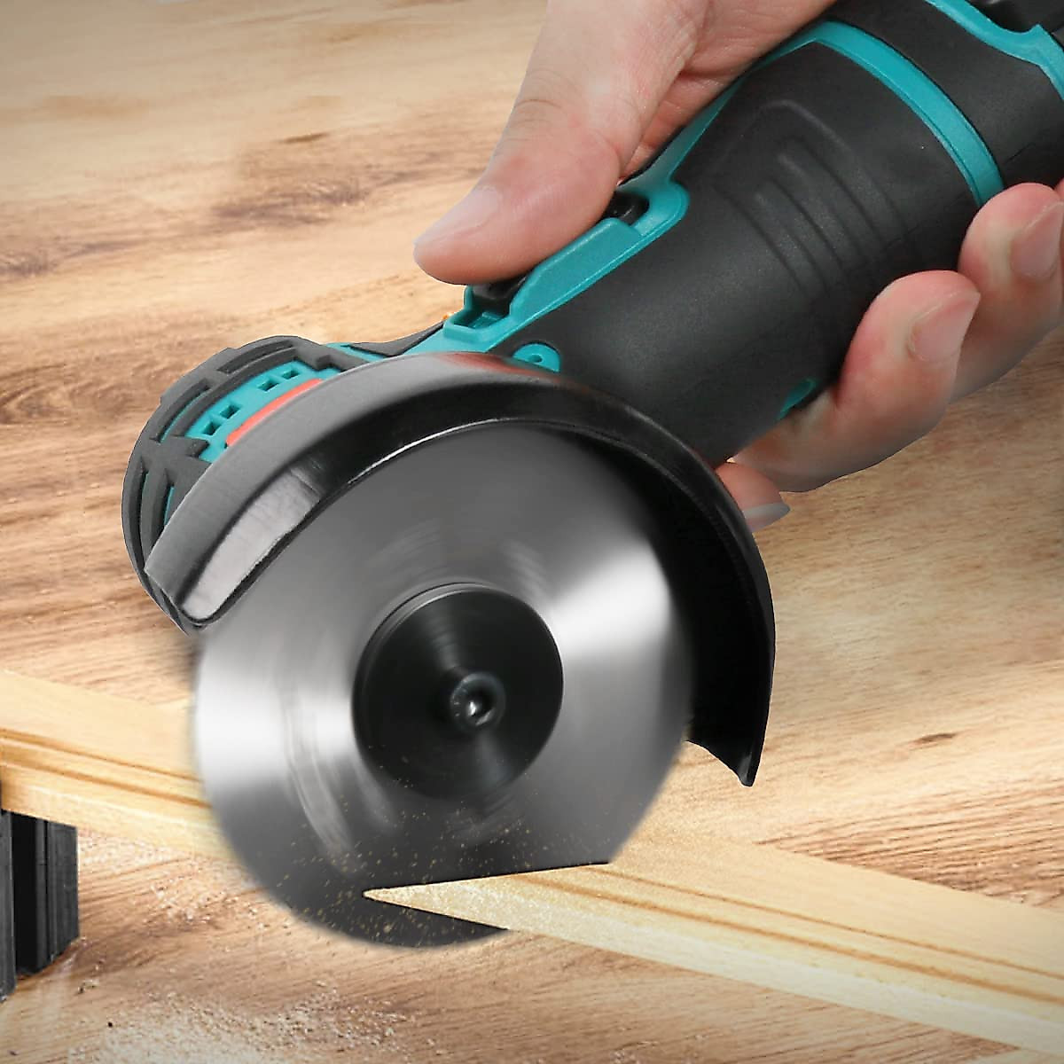 3 Inch HSS Circular Saw Blade 72T for Wood Plastic Metal Cutting with 3/8 Inch Arbor (1Pcs)