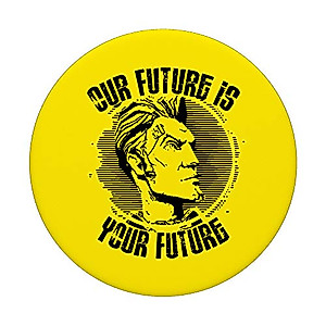 Borderlands Handsome Jack Hyperion Propaganda "Our Future is PopSockets PopGrip: Swappable Grip for Phones & Tablets