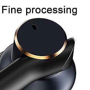 Wired headphones with [four speakers], high-fidelity noise-cancelling stereo subwoofer earbuds with microphone,universal 3.5mm plug earphones with volume adjustment,cnc processing metal back shell