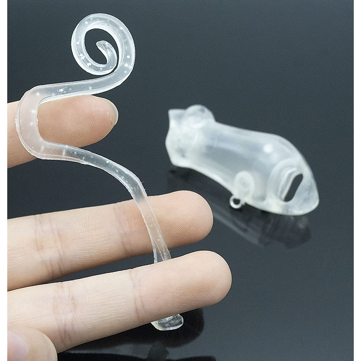 10pcs Unpainted Frog Crankbait Fishing Lure Body 70mm 9.75g Blank ABS with Silica Gel Leg 8119# Free 5mm Eye