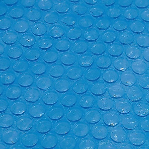 Intex Rectangular Solar Frame Set Swimming Pool Cover with Heat Retention, Easy Installation, and Own Carry Bag for Pools, Blue
