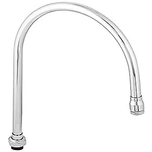 TS Brass 135X T & S Brass Faucet-spouts-and-Kits, Chrome