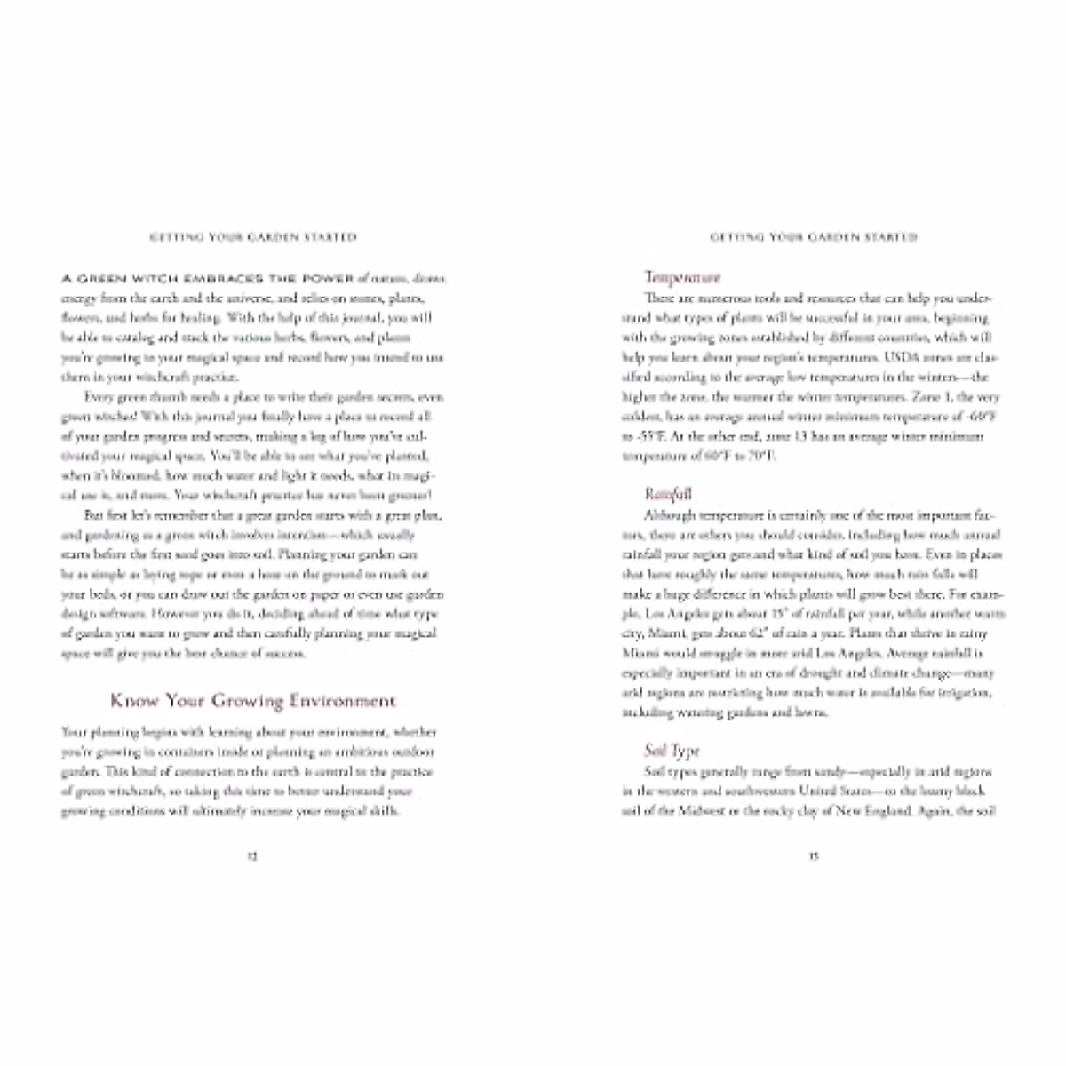 The Green Witch's Garden Journal: From Herbs and Flowers to Mushrooms and Vegetables, Your Planner and Logbook for a Magical Garden (Green Witch Witchcraft Series)