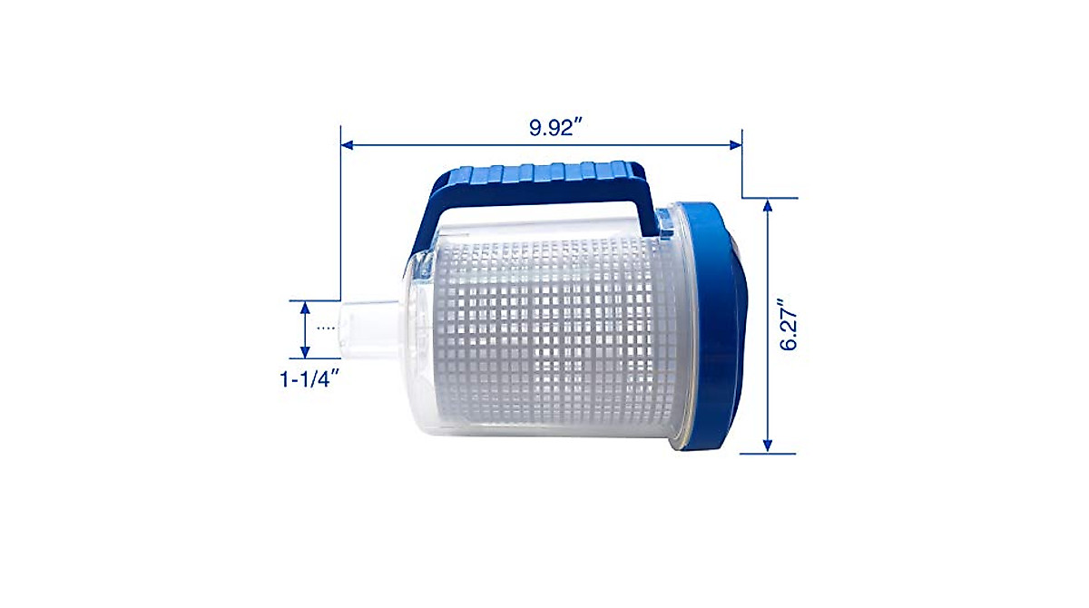 PoolSupplyTown Upgraded W560 Inline Pool Leaf Canister/Leaf Catcher ...