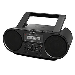 Sony ZSRS60BT CD Boombox with Bluetooth and NFC (Black)