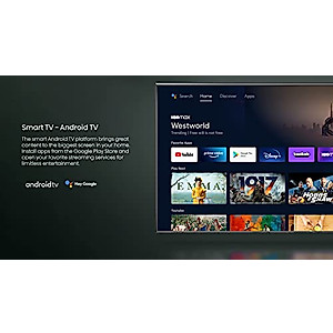 Hisense 100L5G-CINE100A 4K UHD Laser TV, UST Ultra Short Throw Projector with 100" ALR Screen, 2700 ANSI Lumens, Android TV, HDR10, 30W (Stereo) Dolby Atmos, Built-in Alexa and Google Assistant