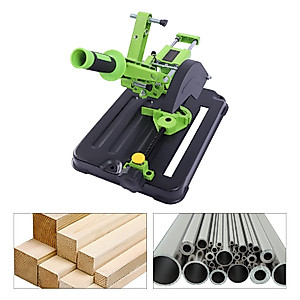 MUSESPANI 100-125mm Upgraded Angle Grinder Stand Sliding DIY Cutter Support Aluminum Bracket Holder iron base Suitable for angle grinder NEW UK