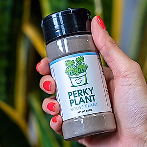 Perky Plant | Water Soluble Organic House Plant Food Fertilizer | Formulated for Live Indoor House Plants | Simply Shake in Watering Can or Plant Pots