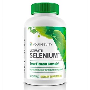 Youngevity Ultimate Selenium Trace Element Formula - 90 Capsules | Selenium 100 MCG + Other Essential Vitamins and Minerals (1 Pack)