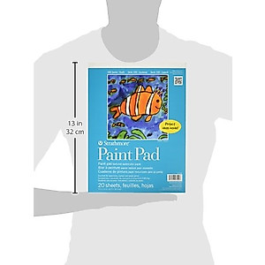 Strathmore (27-209 100 Series Youth Paint Pad, 9 by 12", 20 Sheets