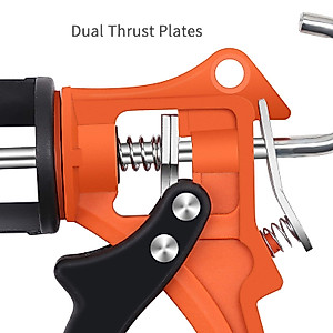 Finder Standard Size 10oz Silicone Caulking Gun, Manual Cartridge Rod Cradle，Fits 10 oz tube/cartridge (Caulking gun only)