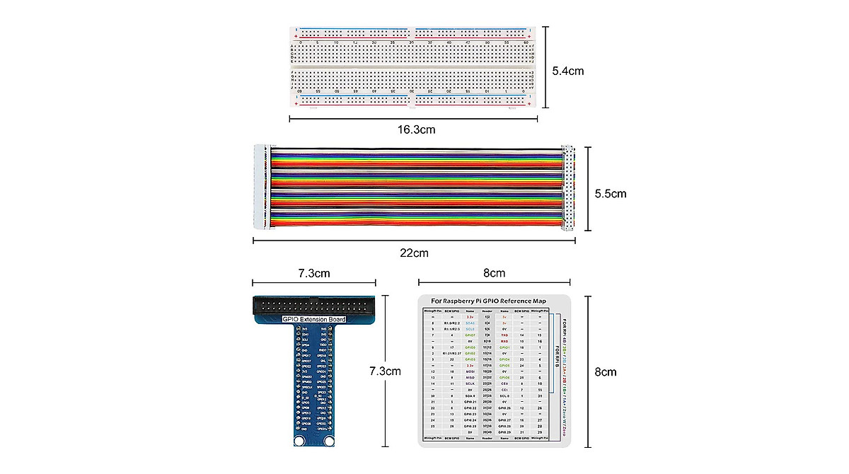WayinTop RPi GPIO Breakout Kit - Enhance Your Raspberry Pi
