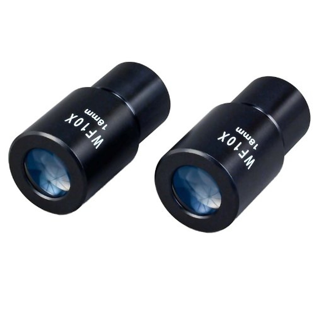 OMAX A Pair WF10X/18 Widefield Microscope Optical Eyepieces 23.2mm Dia