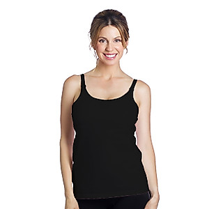 Essential Pump&Nurse Tank, a All-in-one Hands-Free Pumping and Nursing Bra for All Breast Pumps - Dark Gray, XL