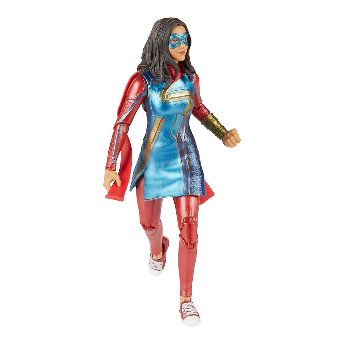 Marvel Hasbro Legends Series Disney Plus Ms MCU Series Action Figure 6-inch Collectible Toy, Includes 2 Accessories and 1 Build-A-Figure Part