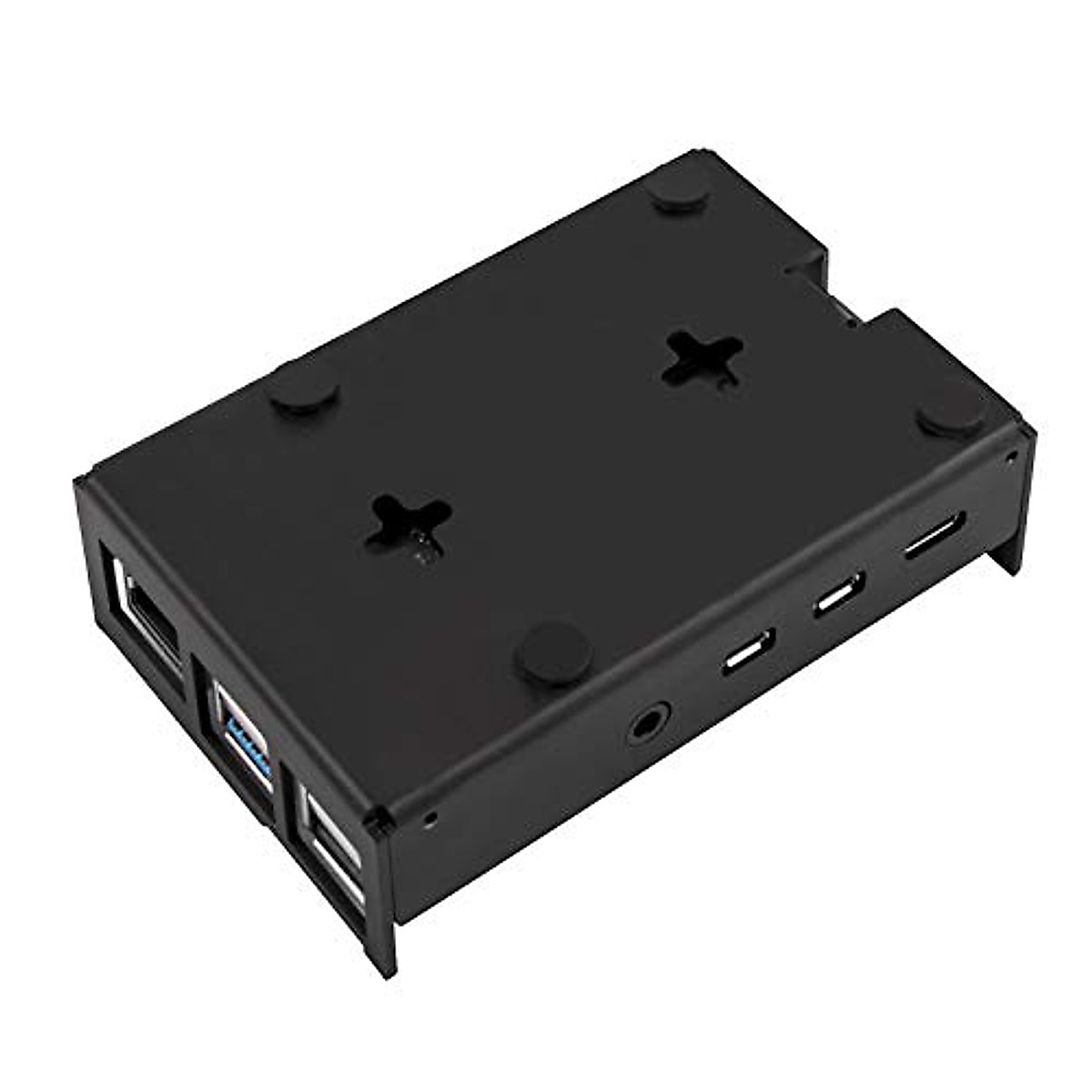PI02 SilverStone Technology Aluminum case for Raspberry Pi 4 Model B (CS-PI02B)
