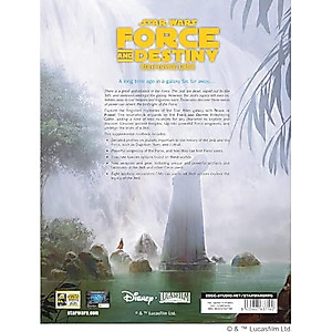 EDGE Studio Star Wars Force and Destiny Game Nexus of Power SOURCEBOOK Roleplaying Game Strategy Game for Adults and Kids Ages 10+ 2-8 Players Average Playtime 1 Hour Made by EDGE Studio
