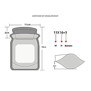 20Pcs Stand Up Clear Front Cork Mason Jar Pattern Zipper Bag Plastic Ziplock Pouch Portable Bottle Shape Food Preservation Smell Proof Packaging Pouches 7.8x5.5+2.7in (20x14+7cm)