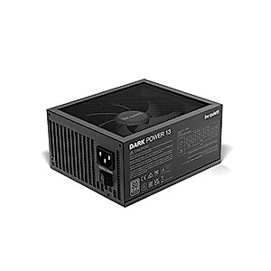 be quiet! Dark Power 13 1000W Quiet Performance Power Supply | 80 Plus Titanium Efficiency | ATX 3.0 | PCIe 5 | Modular | BN661