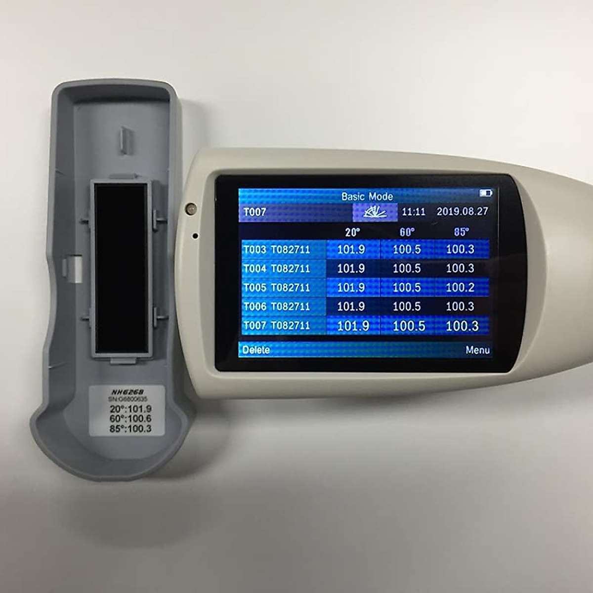 Three Angle Gloss Meter for Paint Glossmeter NHG268 Precise with Touch Screen