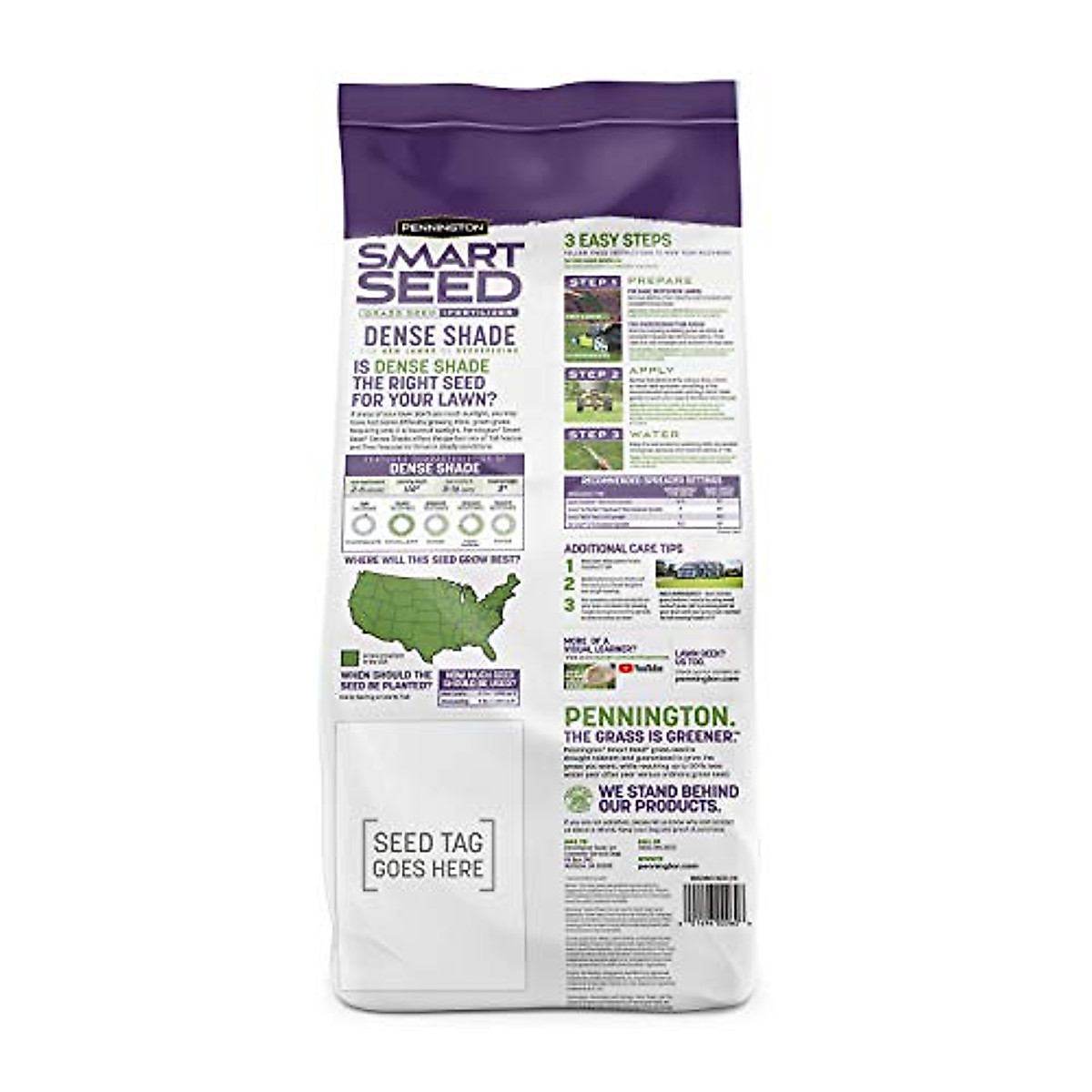 Pennington Smart Seed Dense Shade Grass Mix 7 lb