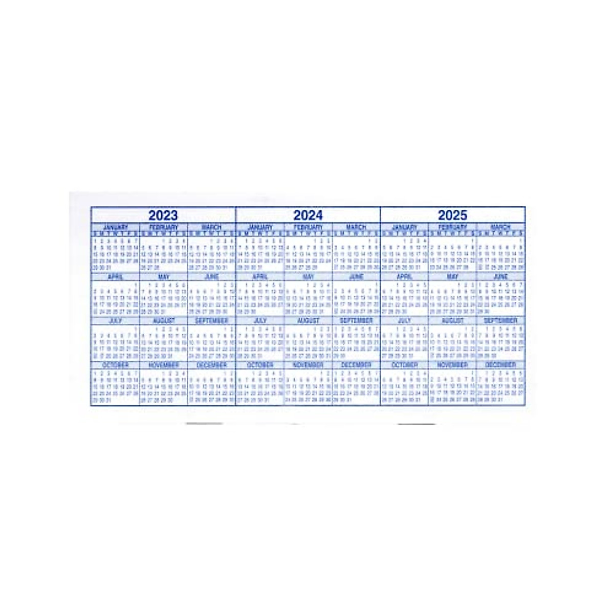 Checkbook Registers, 23-24-25 Calendars, for Personal Checkbook, Transactions Ledgers, Pack of 10