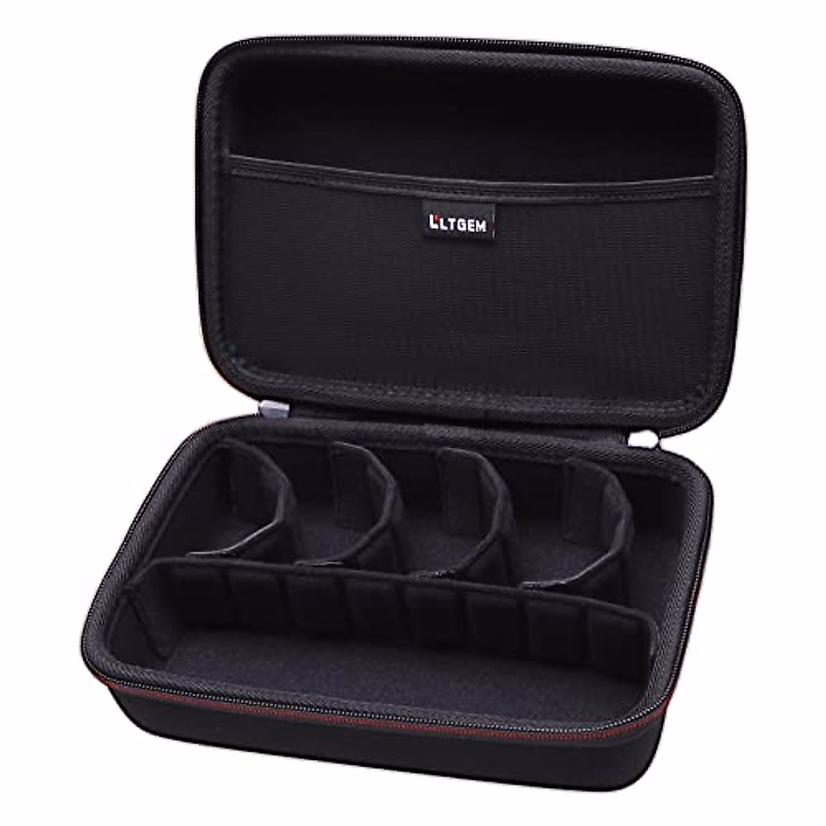 LTGEM AKASO Camera Case EVA Hard Case for AKASO EK7000/EK7000 Pro, Brave 4/7, V50X/V50 Elite Sports Action Camera (Camera + Mounts + Accessories Case)