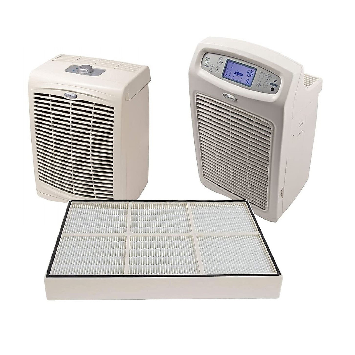 Nispira True HEPA Filter (Small) with 4 Pre-Carbon Filters Compatible with Whirlpool Whispure Air Purifier Models AP150, AP250, AP25030K, APR25530L, APR25130L; Compared to Part # 1183051 1183051K