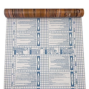 Yifely Self-Adhesive Shelf Liner Removable Tabletop Protect Paper for Covering Rent House Shelving Drawers, Rustic Wood Grain, 17.7 Inch by 9.8 Feet