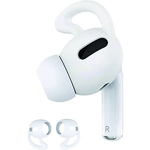 Single Left Replacement Earbuds for AirPods Pro 1st Generation with Detachable Ear Hooks L Left Ear Side