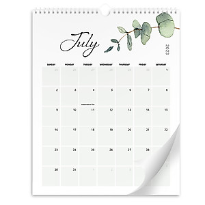 Aesthetic 2023 Vertical Greenery Wall Calendar - Runs Until July 2024 - The Perfect Monthly Calendar for Easy Planning