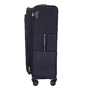 Samsonite Popsoda Luggage- Suitcase, Spinner L erweiterbar (78 cm - 112.5 L), Blau (Dark Blue)