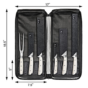 Cangshan S1 Series 7-Piece BBQ Knife Set, Forged German Steel, 1023718