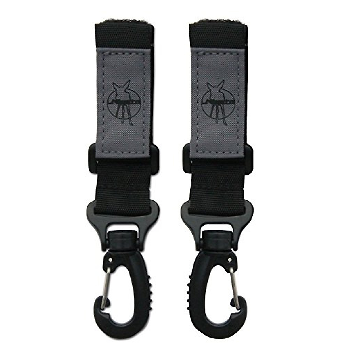 Lassig Casual Buggy Diaper Bag Reflective Star Black with Stroller Hooks