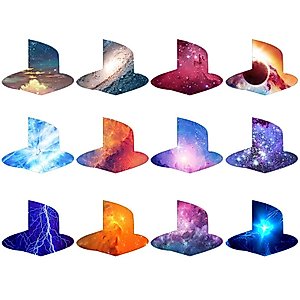 12 Pieces Console Logo Underlay Sticker for PS5,Vinyl Decal Skins for Playstation 5,for Disc Version & Digital Version (C)